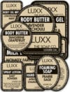 LUXX branding and labels, labels, labels… | Magnuson Design
